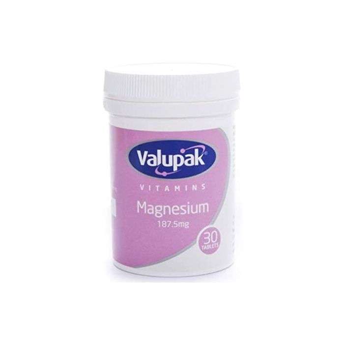 Valupak Magnesium 187.5Mg Tablets – Pharmacy Advance